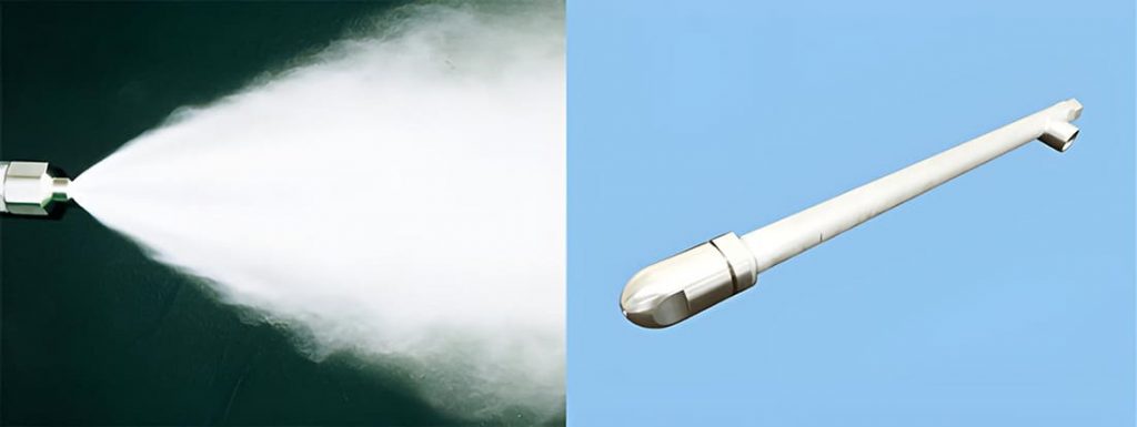 Dust Control Solutions Using Spray Nozzles | High-velocity Fog Version ...